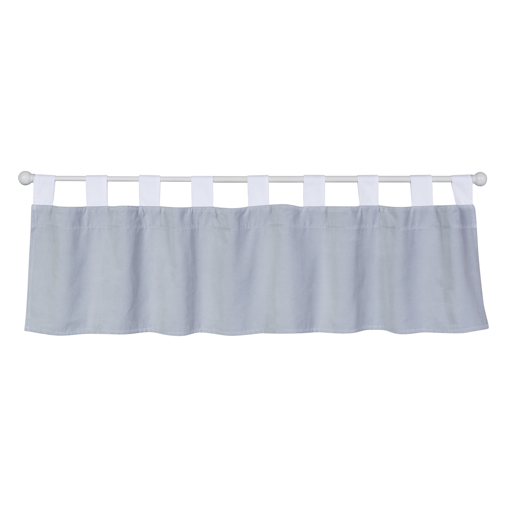 Trend Lab Gray Washed Velvet Window Valance - Walmart.com