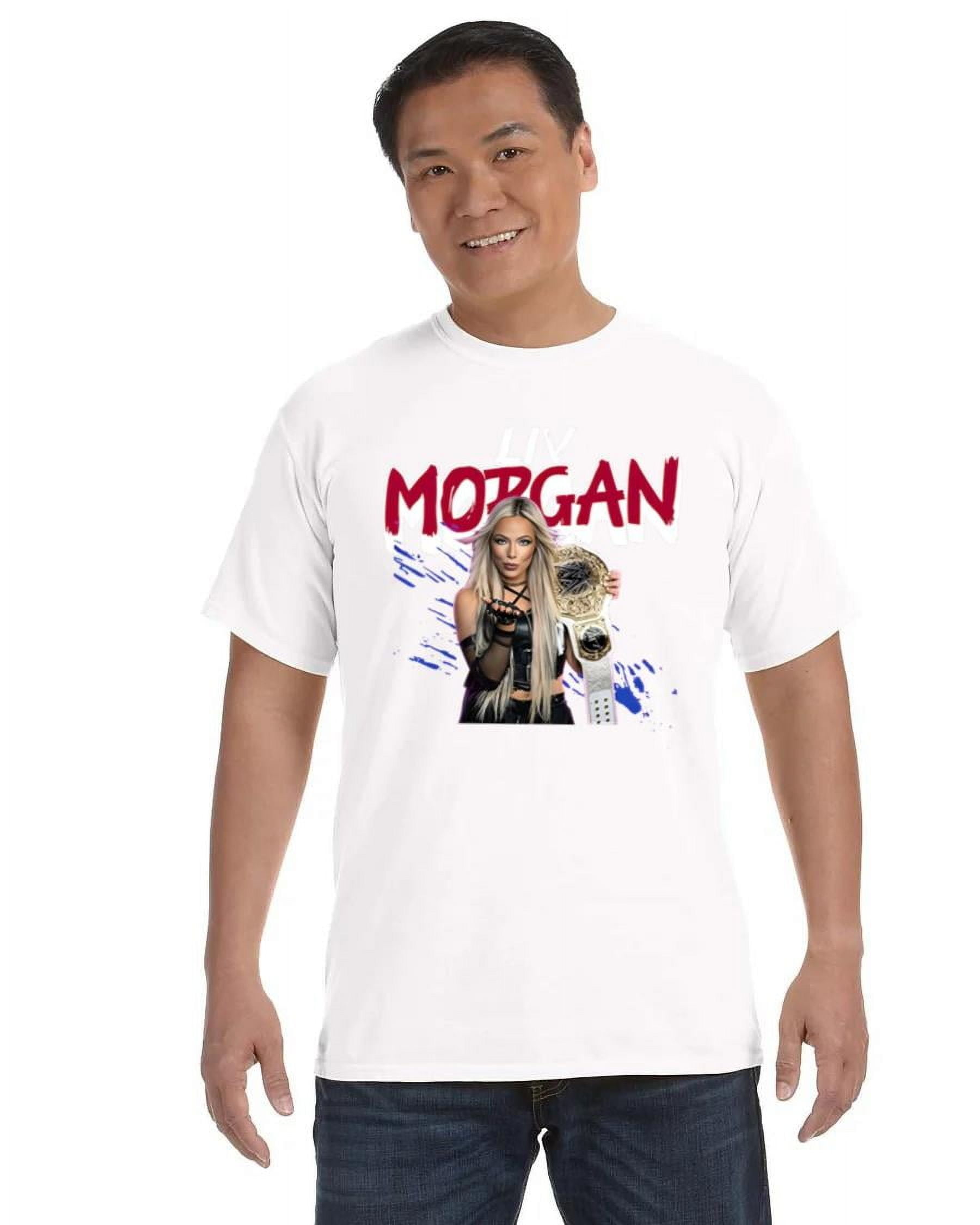 Trend Liv Morgan Black Cotton Adults WWE Wrestler Fan Merch Comfort ...