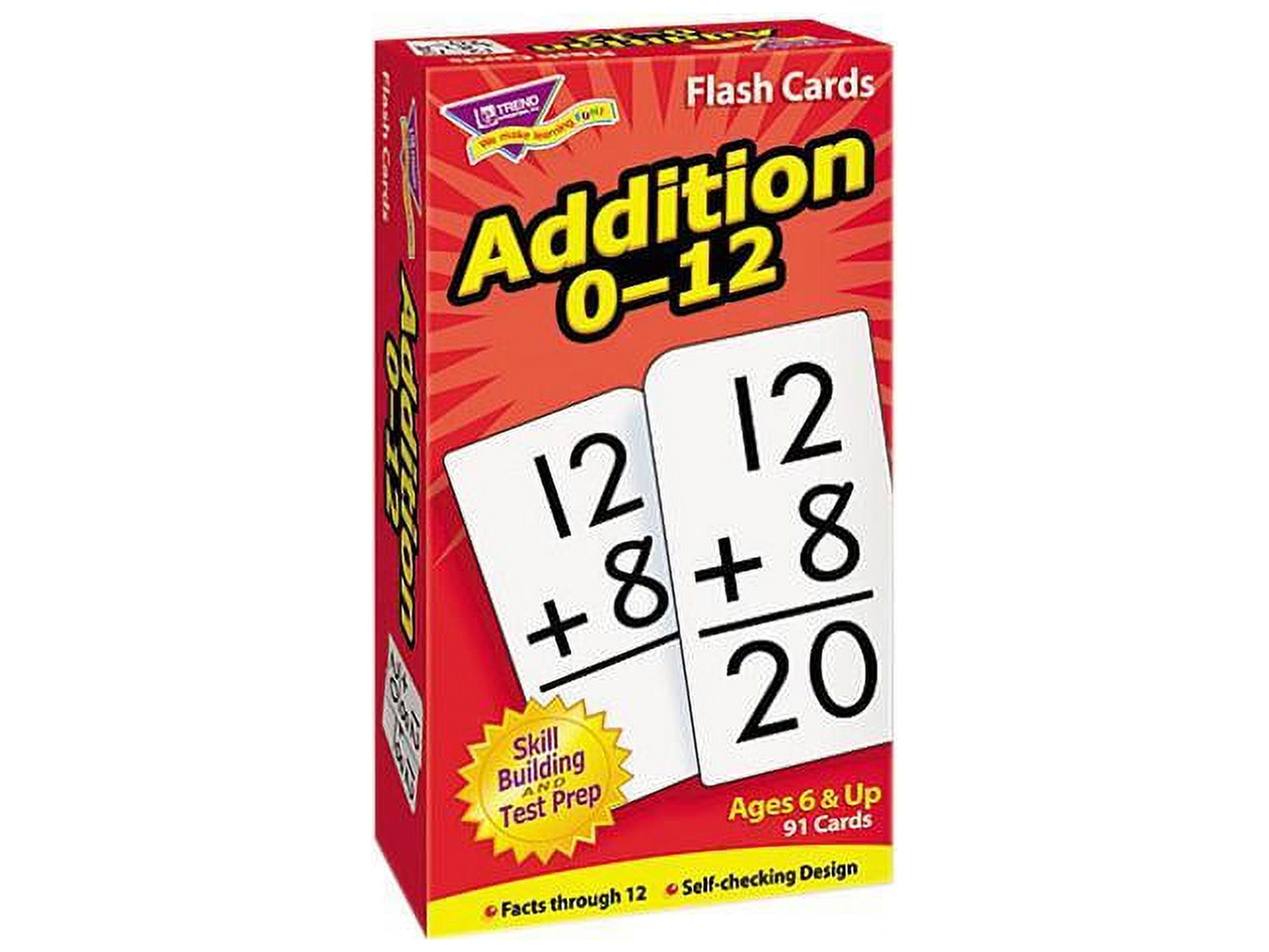 Trend Math Flash Cards - Walmart.com