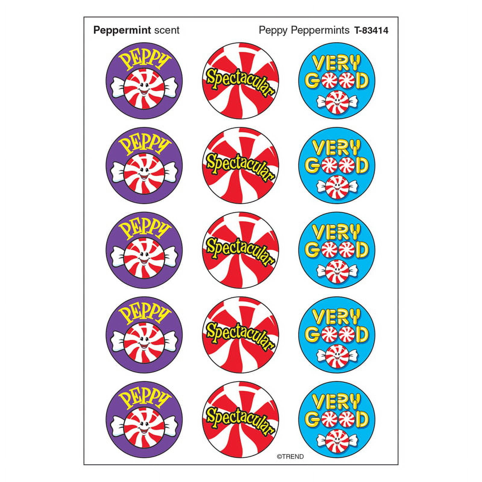 Trend Peppy Peppermints, Peppermint scent Scratch 'n Sniff Stinky ...