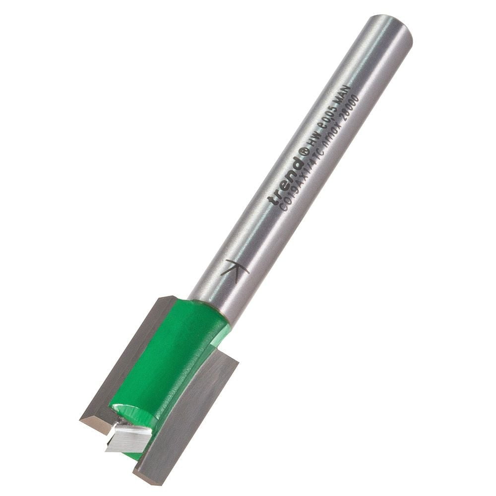Trend Pro Two Flute Router Cutter Bit - Walmart.com