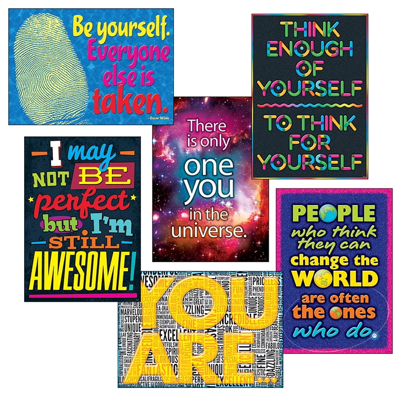 Trend Self-esteem Posters Combo Pack - Walmart.com