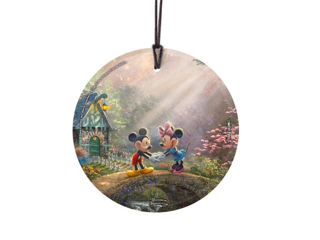 Disney (Mickey and Minnie Sweetheart Bridge) StarFire Prints™ Hanging ...