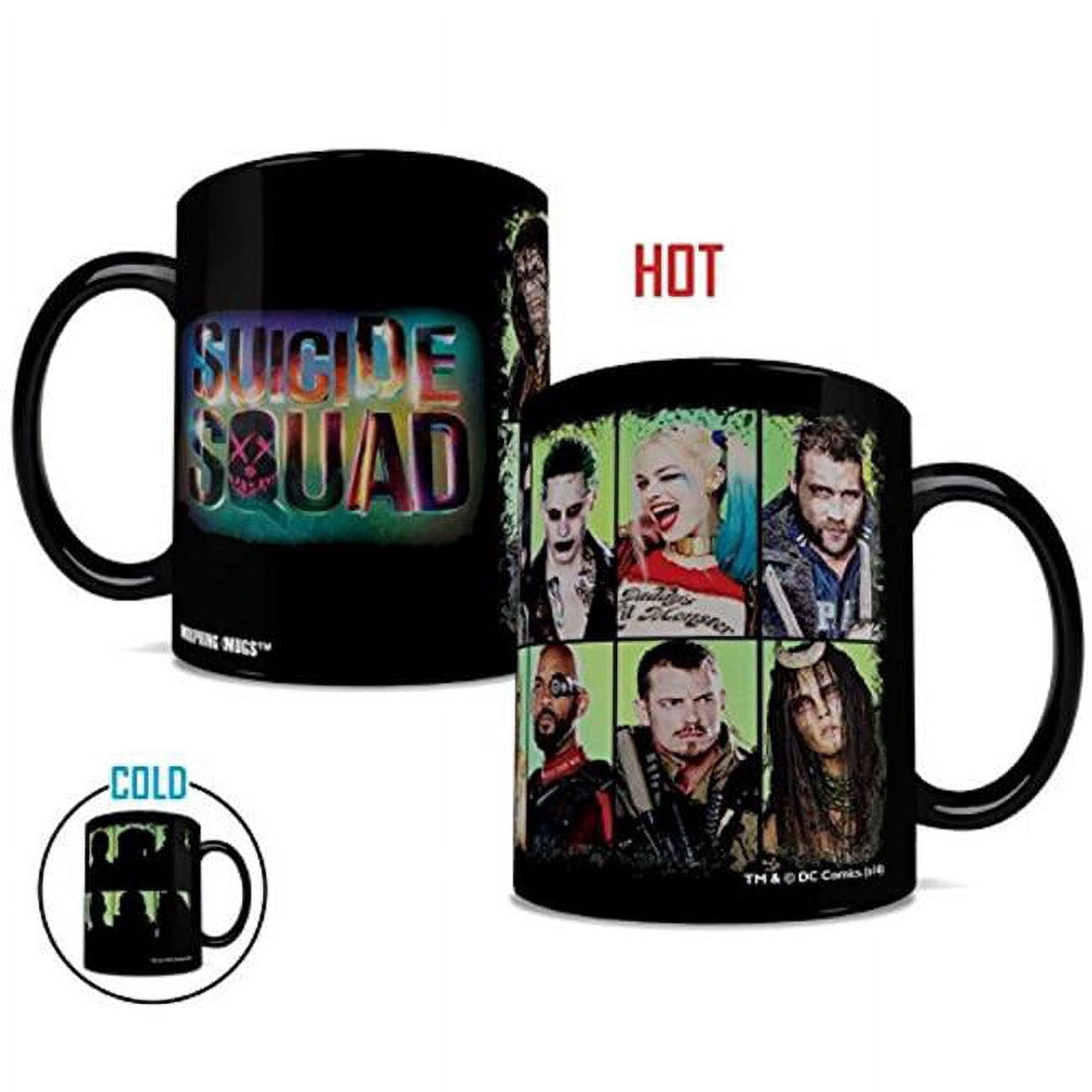 Trend Setters MMUGC404 15oz Suicide Squad Worst Heroes Ever Clue Morphing Mugs Heat-Sensitive ...