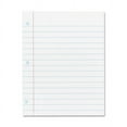 Trend, TEPT1095, Wipe Off Surface Notebook Paper Chart, 1 Each, White ...