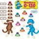 Trend, TEPT8298, Sock Monkeys Collection Bulletin Board Numbers Set ...