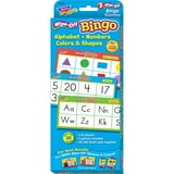 Trend, Tep6601, Wipe-off alphabet Shapes Bingo Game, 24 / Each ...