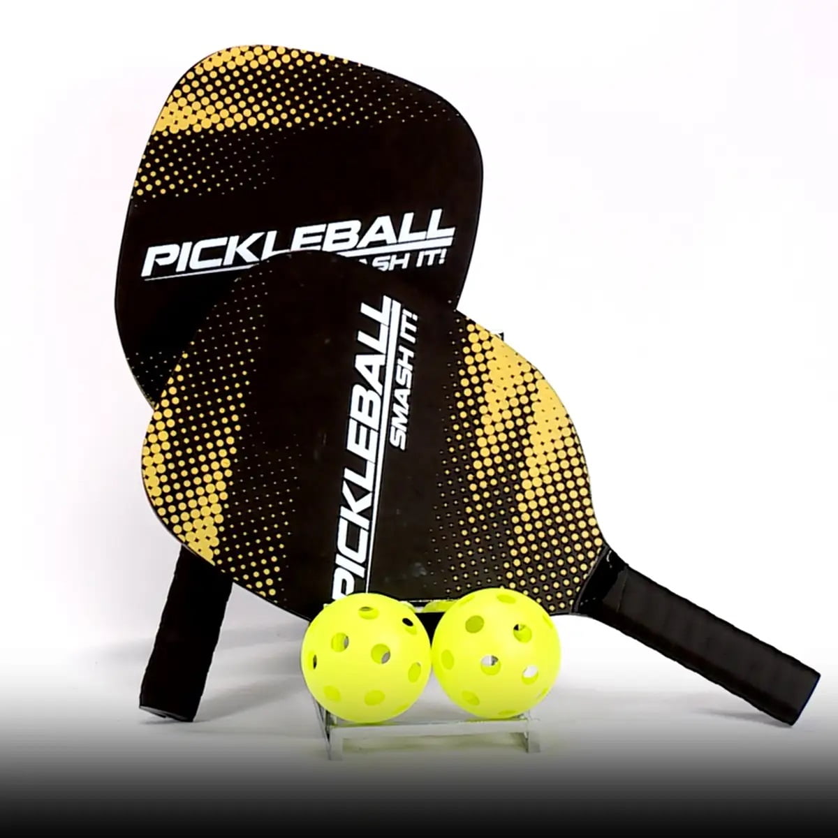 Trend Vision Pickleball Set with 2 Paddles and 2 Balls - Walmart.com