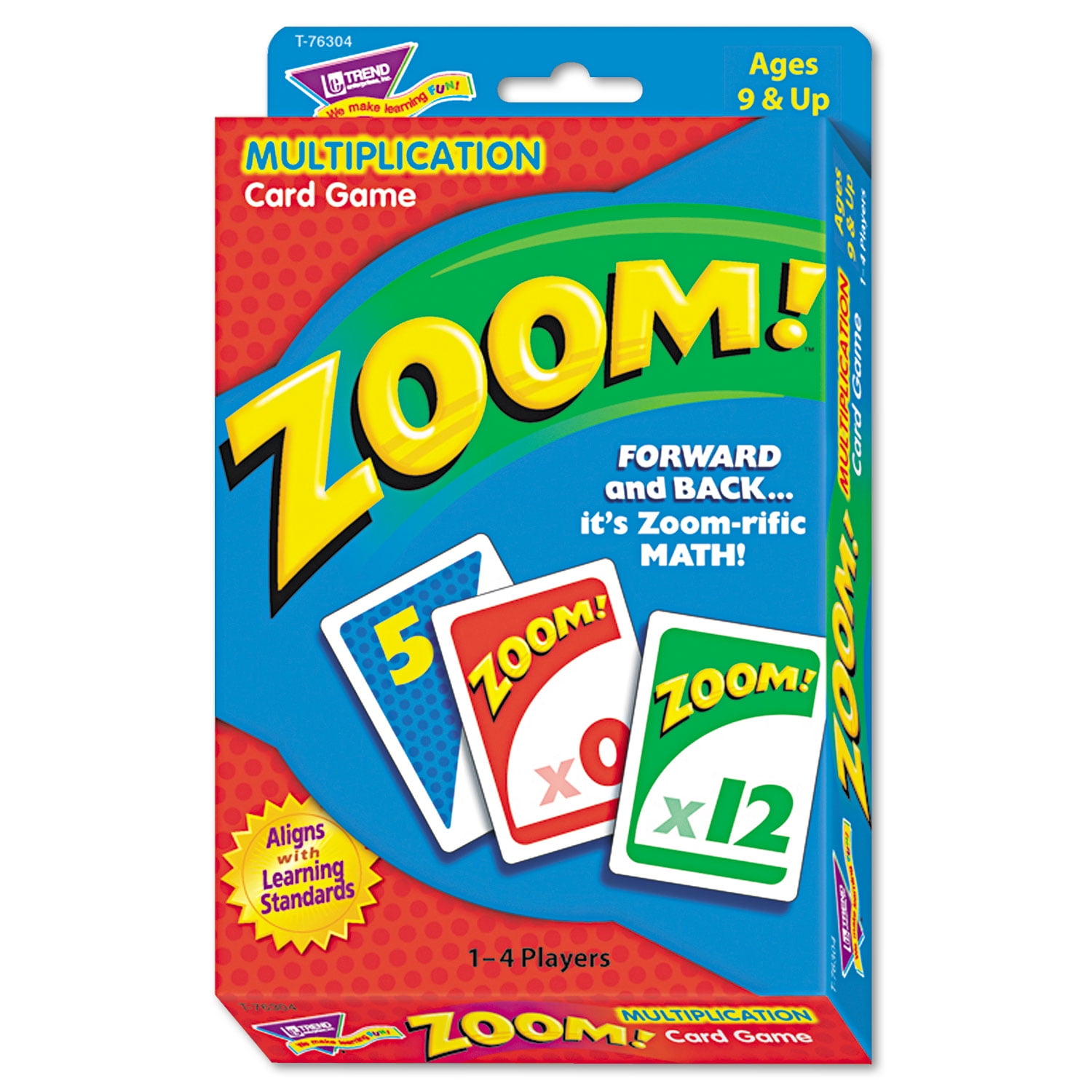 Trend®Zoom Math Card Game, Ages 9 And Up - Walmart.com