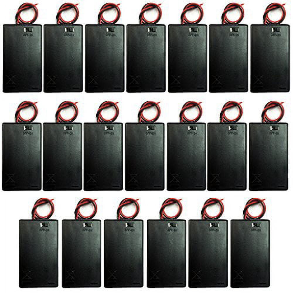 TrendBox Pack of 20pcs For 3xAA Battery 4.5V LR6 UM3 ON/OFF Switch w ...