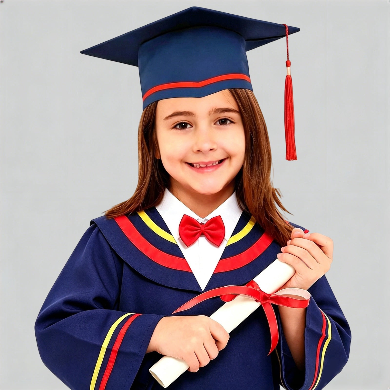 TrendOFT Kids Graduation Gowns Children Graduation Robe Bachelor Cap ...