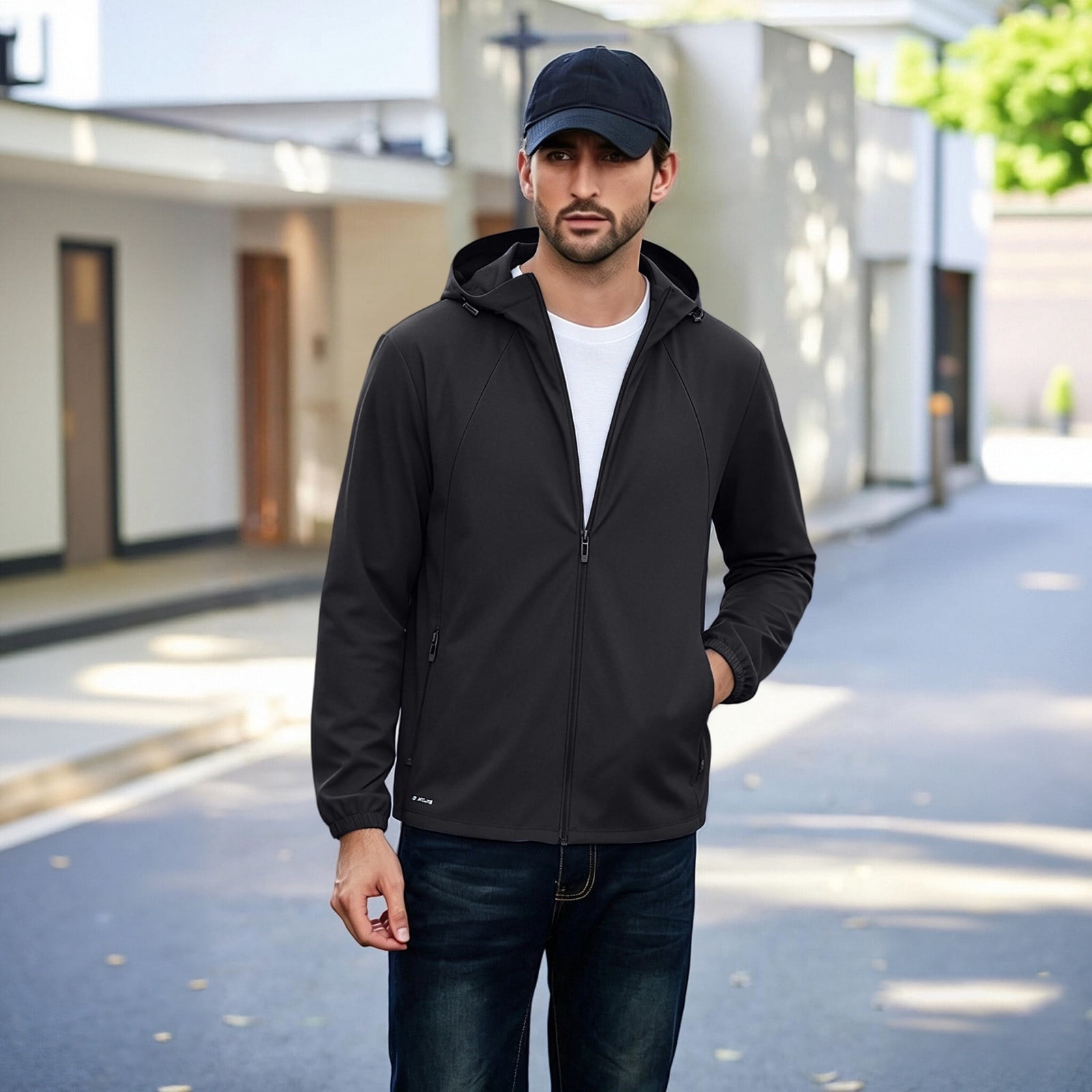 TrendOFT Sun Protection Clothing Men Sun Protection Jacket UPF 100+ Ice ...