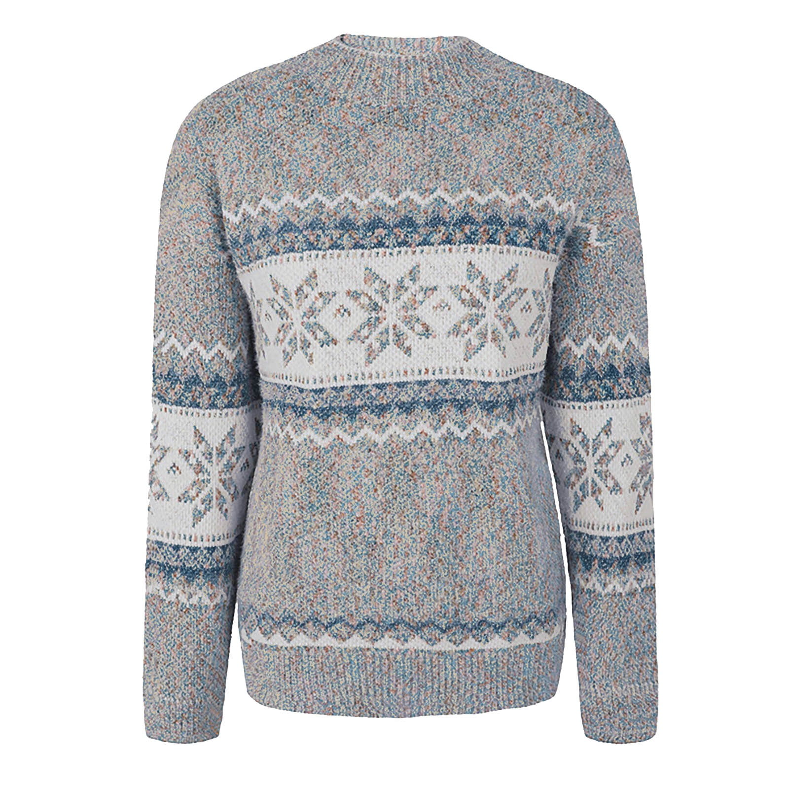 TrendOFT Womens Cute Sweaters Casual Knitted Fall Sweater Long Sleeve ...
