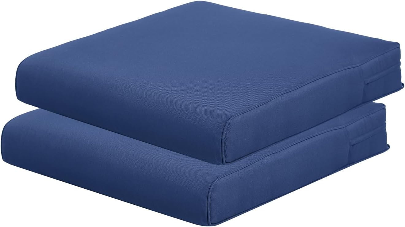 TrendSage 21x21 Inch Outdoor Deep Seat Cushions - Water Resistant with ...