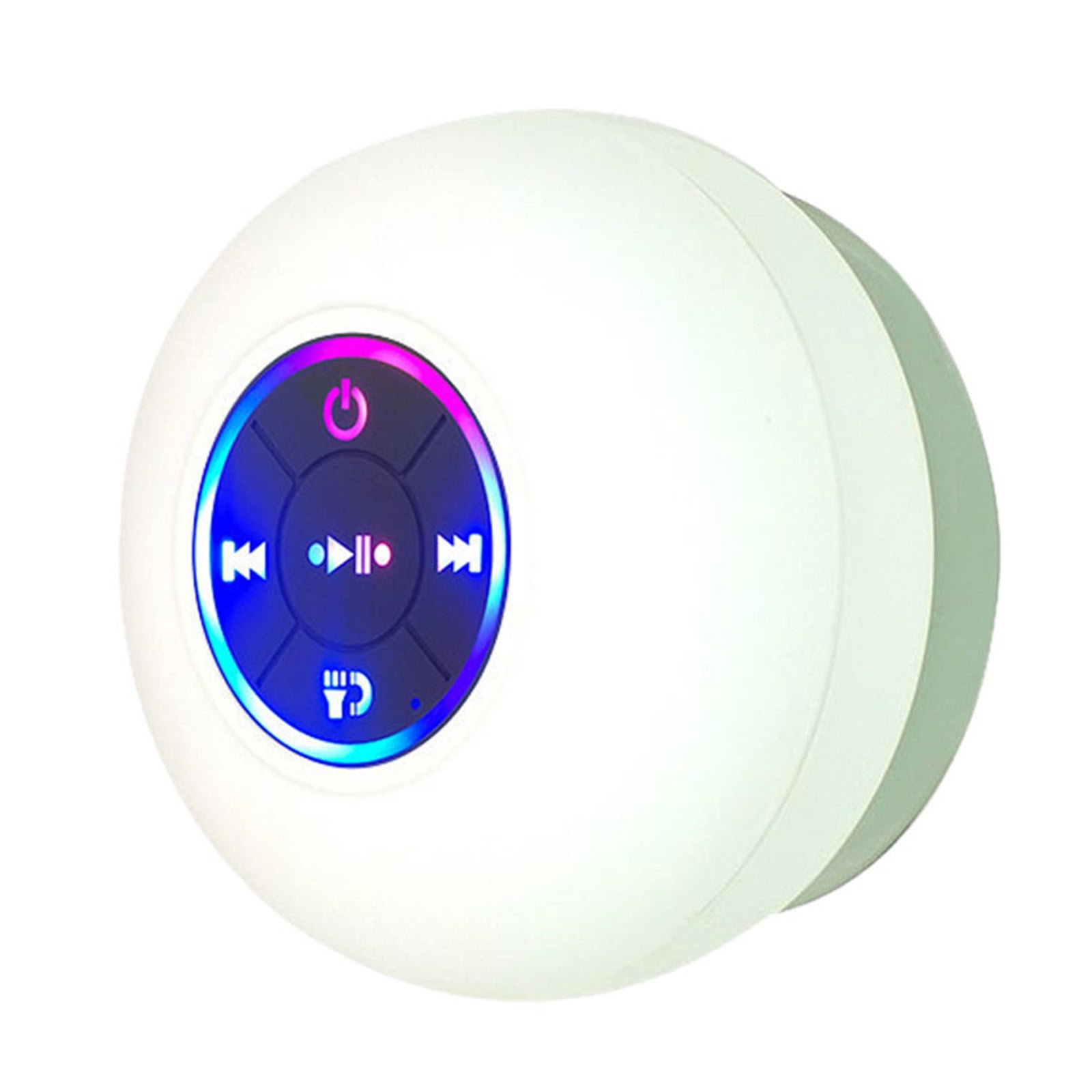 TrendTide Blue Tooth Shower Speaker With Color Light Handsfree Speakerphone With Built In Mic ...