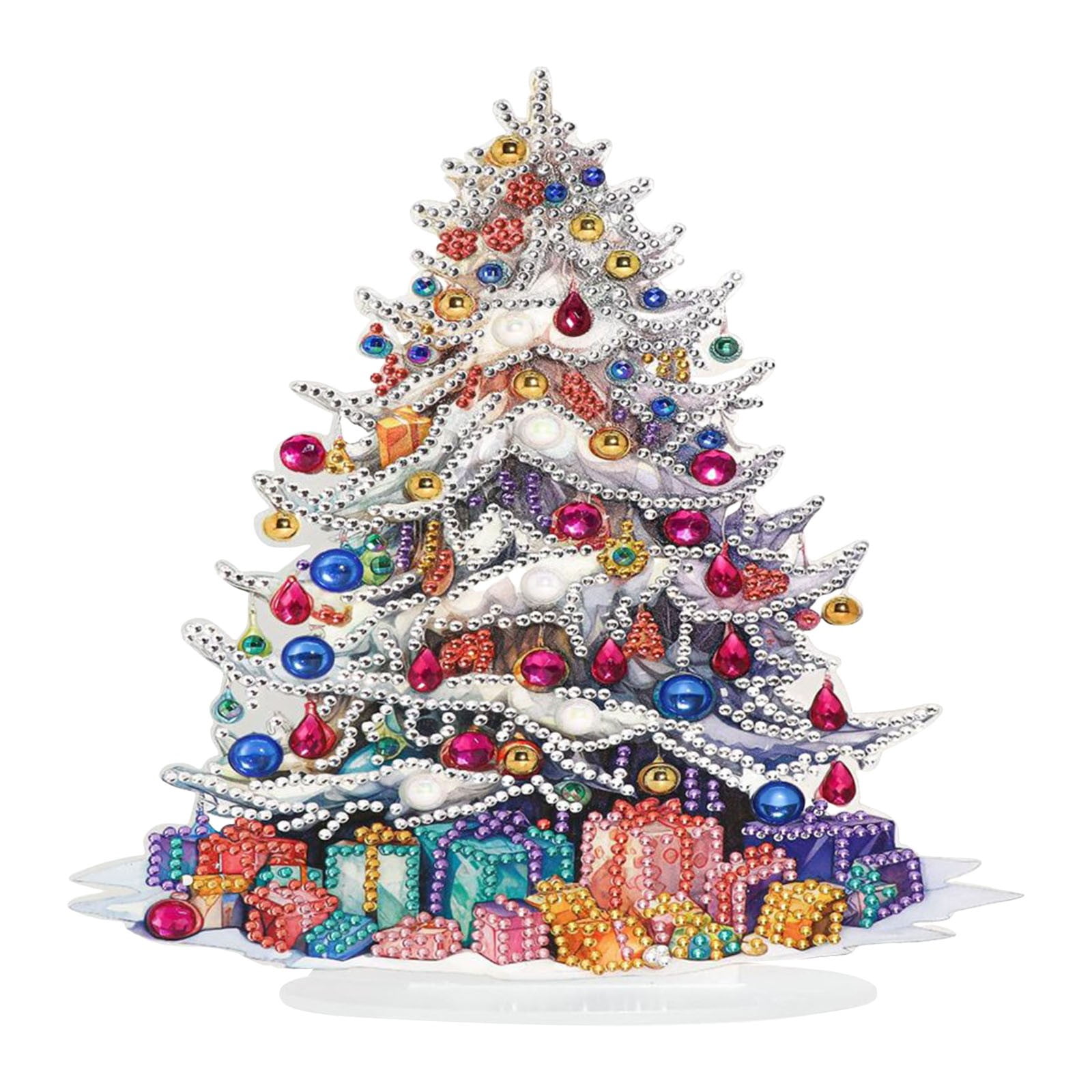 TrendTide DIY Tabletop Diamond Art Painting Kit For Christmas Tree ...