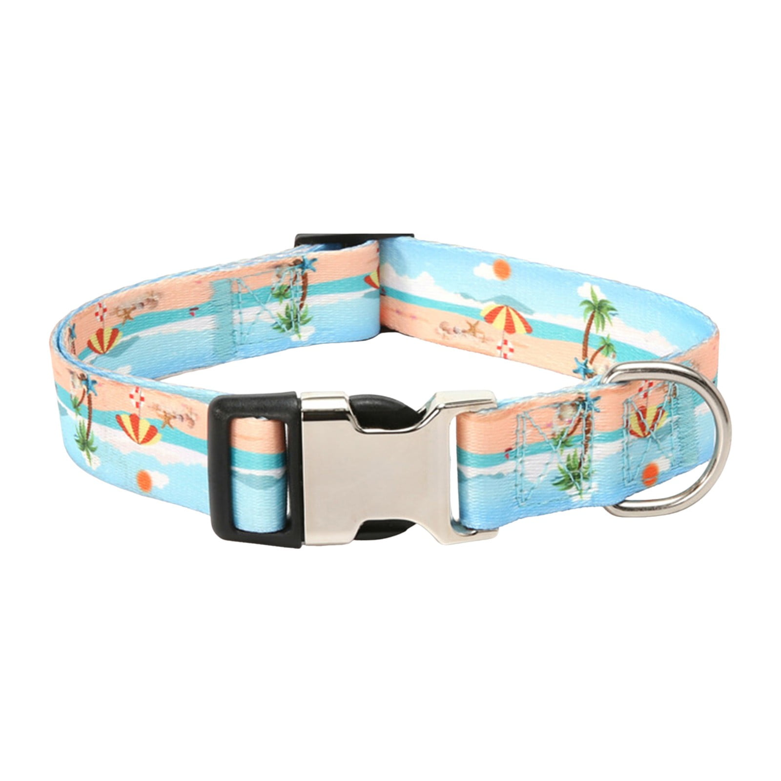 TrendTide Dog With Name Plate No Noise Soft Nylon Custom Dog With Slide ...
