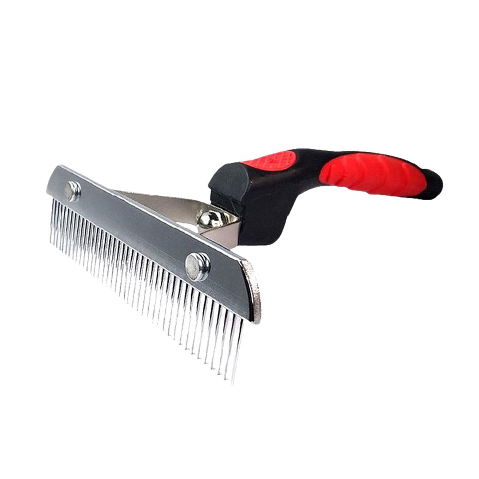 TrendTide Long Haired Dog Rake Brush Large Pet Grooming Deshedding Tool ...