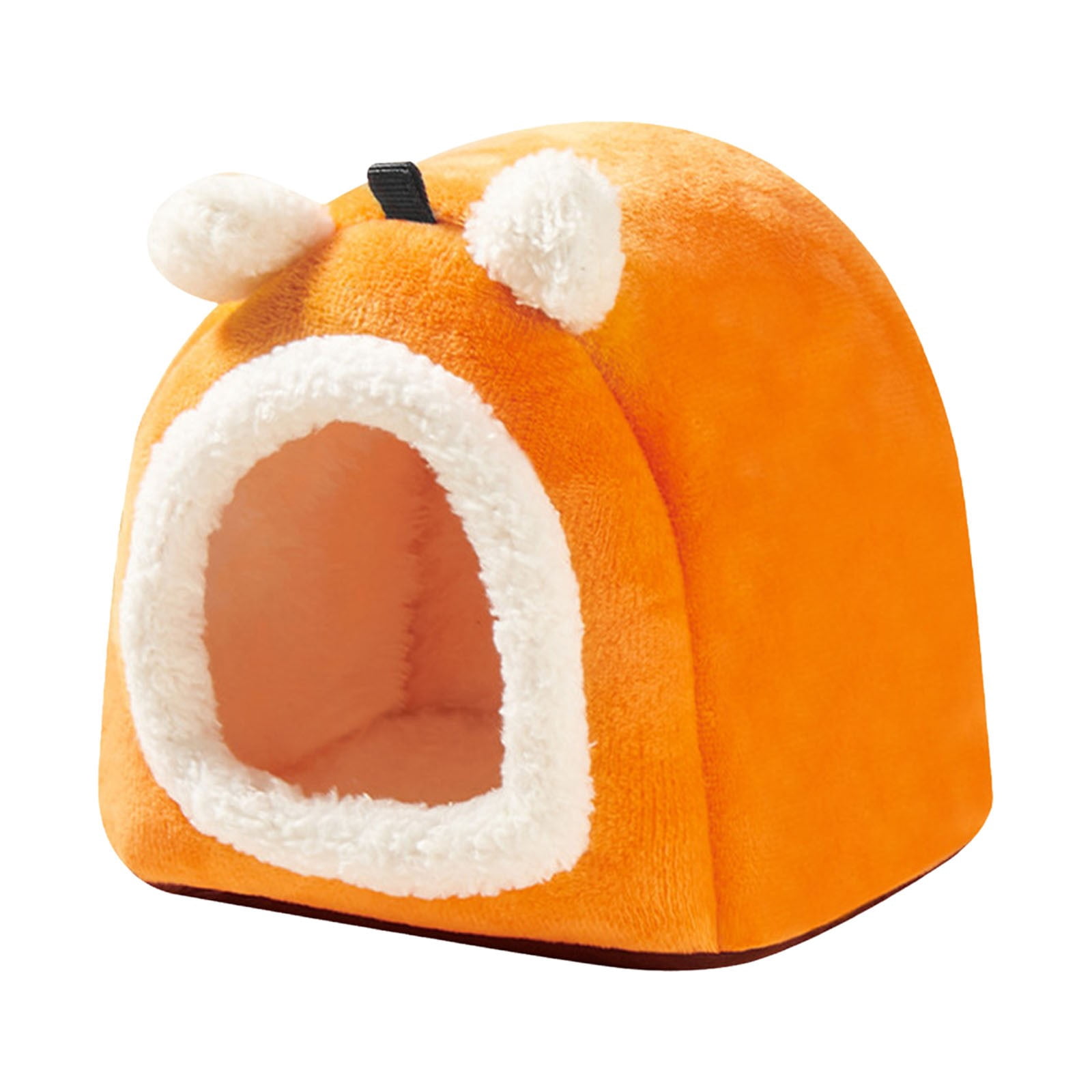 TrendTide Pig Bed Cute Burrow Cozy Hamster Bed Winter Critter Bed ...