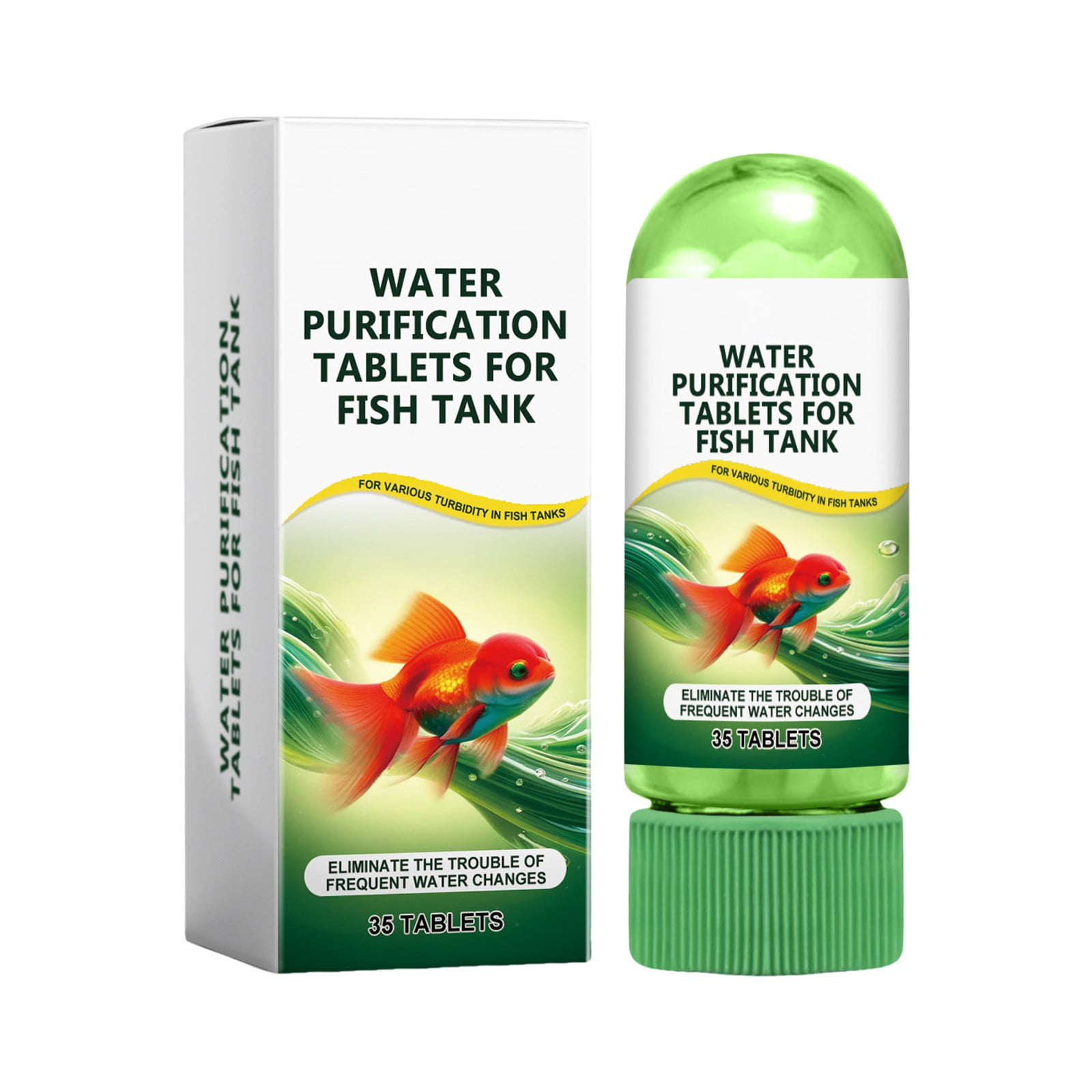 TrendTide Powerful Aquarium Water Purification Tablet 2025 New Portable ...