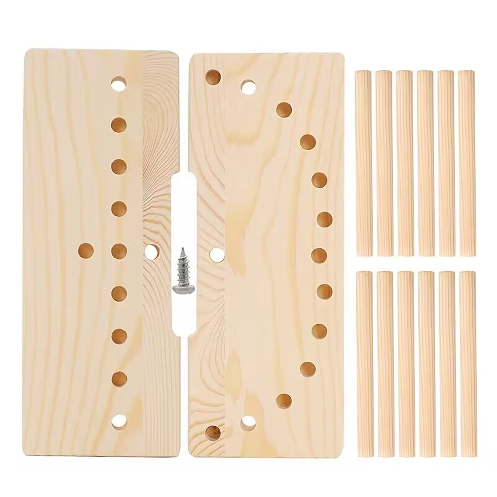 TrendTide Wooden Bow Maker Kit Extended Wreath Ribbon Bow Maker Tool ...