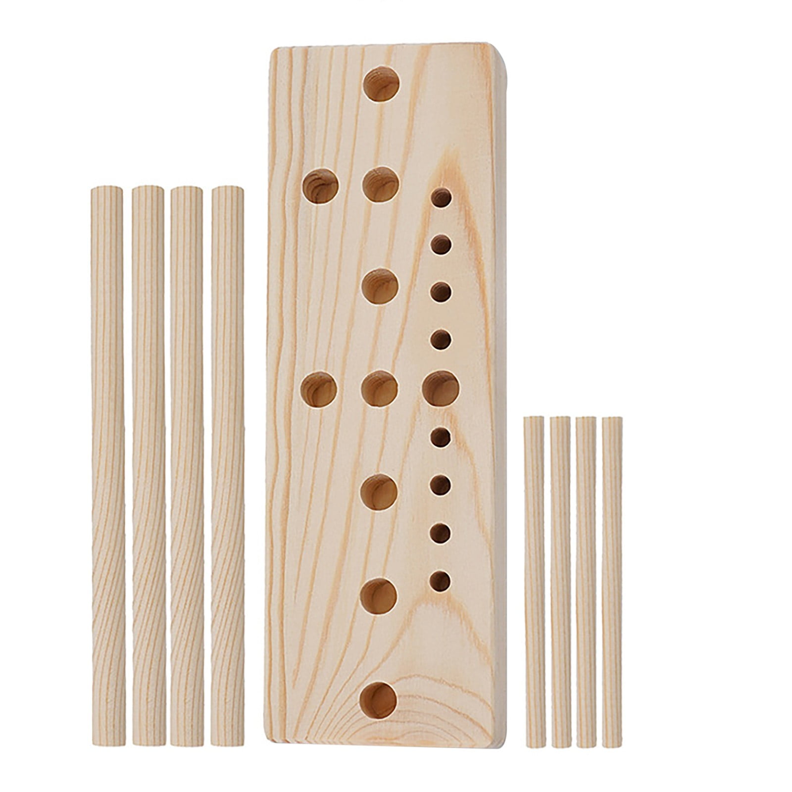 TrendTide Wooden Bow Maker Kit Extended Wreath Ribbon Bow Maker Tool ...