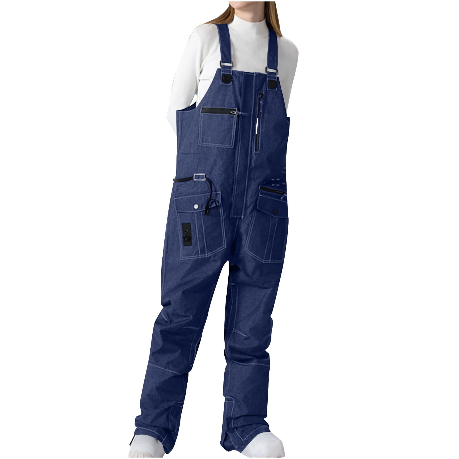 TrendVibe365 Overalls for Women Space Spaceman Outfit Shiny Carnival ...