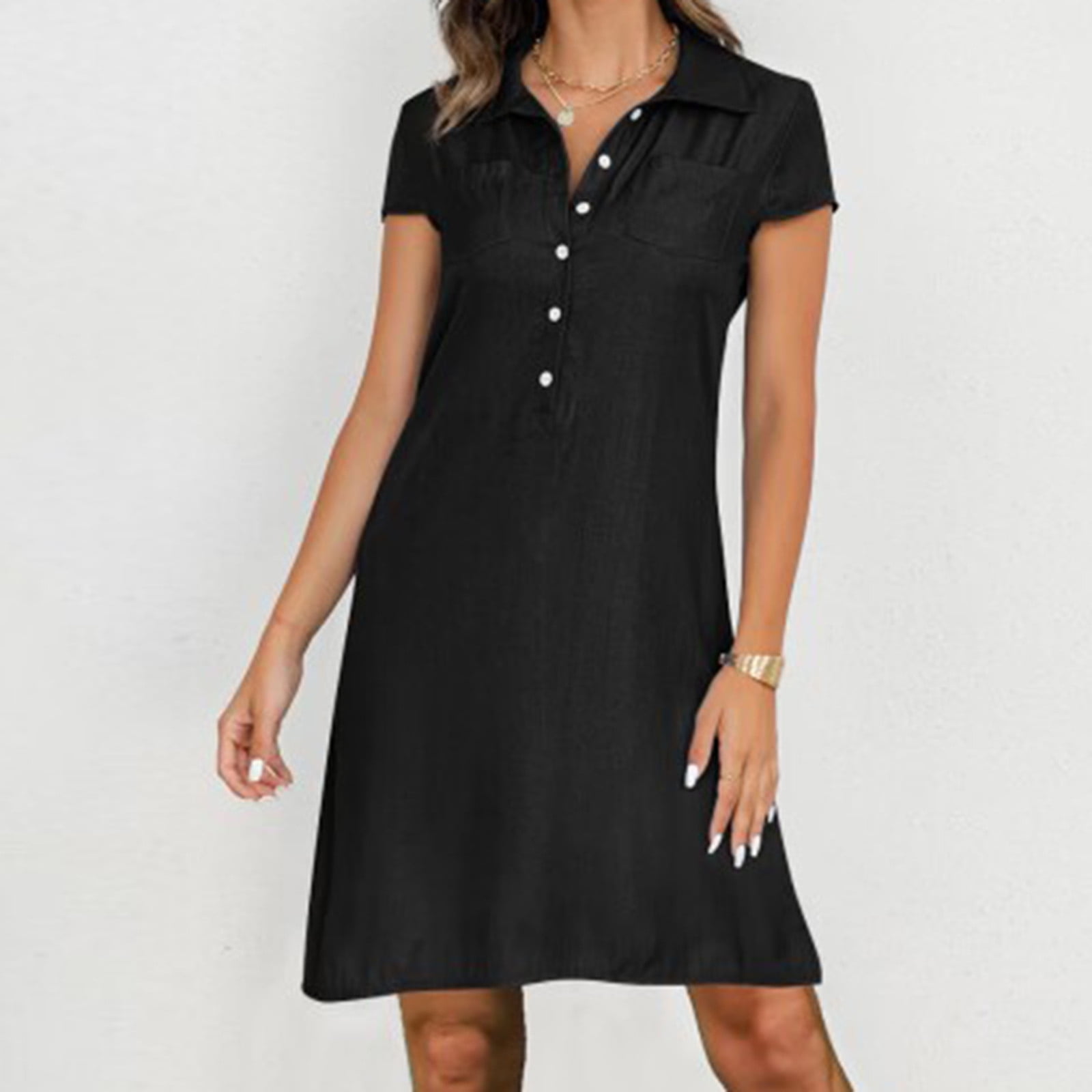 TrendVibe365 Resort Dresses for Women 2024 Casual Solid Button Up ... TrendVibe365 Resort Dresses for Women 2024 Casual Solid Button Up ...