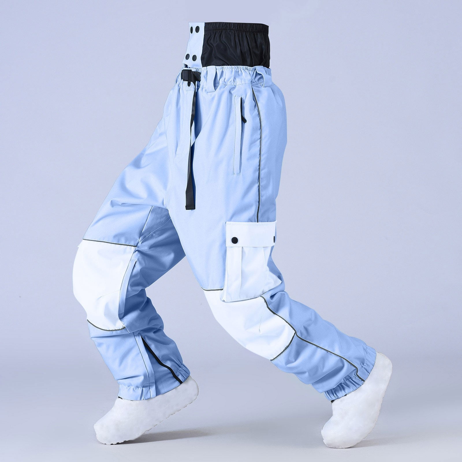TrendVibe365 Wide Leg Overalls for Women Space Spaceman Outfit Shiny ...