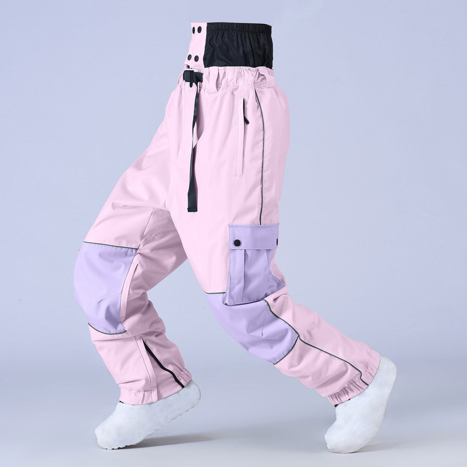 TrendVibe365 Wide Leg Overalls for Women Space Spaceman Outfit Shiny ...