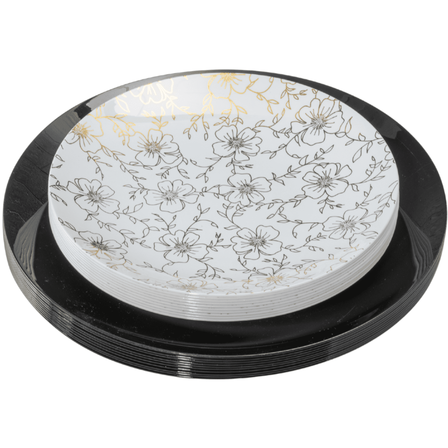 Crown Display™ Wedding Plate Combo: 20 Main Course 10" and 20 Salad ...