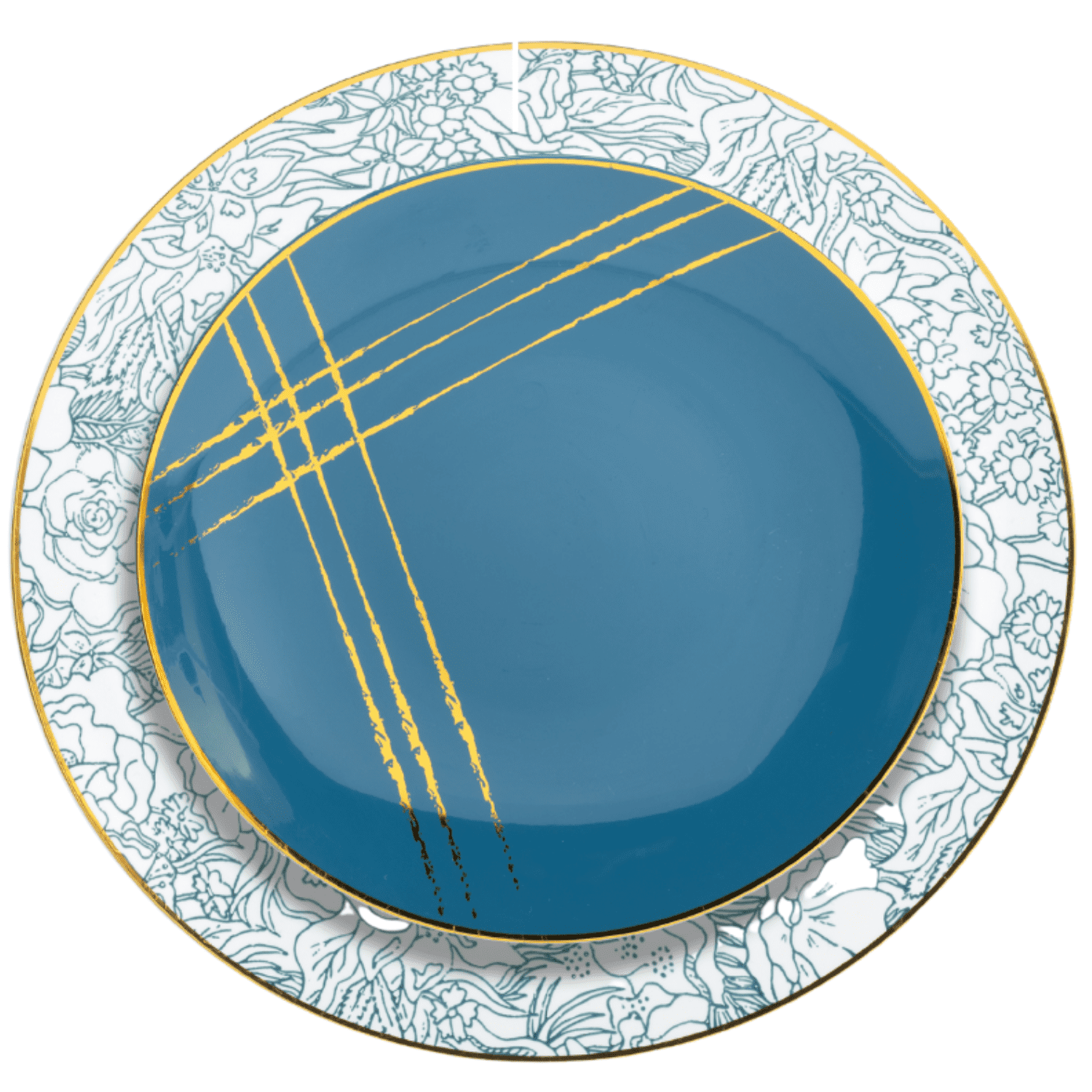 Crown Display™ Wedding Plate Combo Plastic Dinner Plates , Includes 20 ...