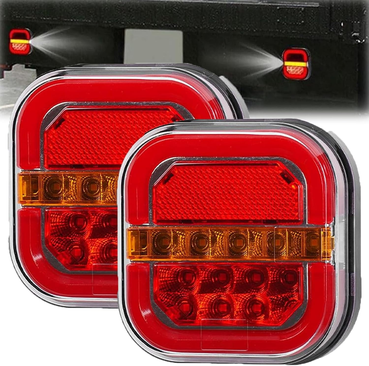 Trendfetchus Wireless Tail Lights, Trendfetchus Car Led Trailer Lights ...