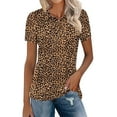 Trendfront Womens Summer Crew Neck Short Sleeve Tops Womens Plus Size ...