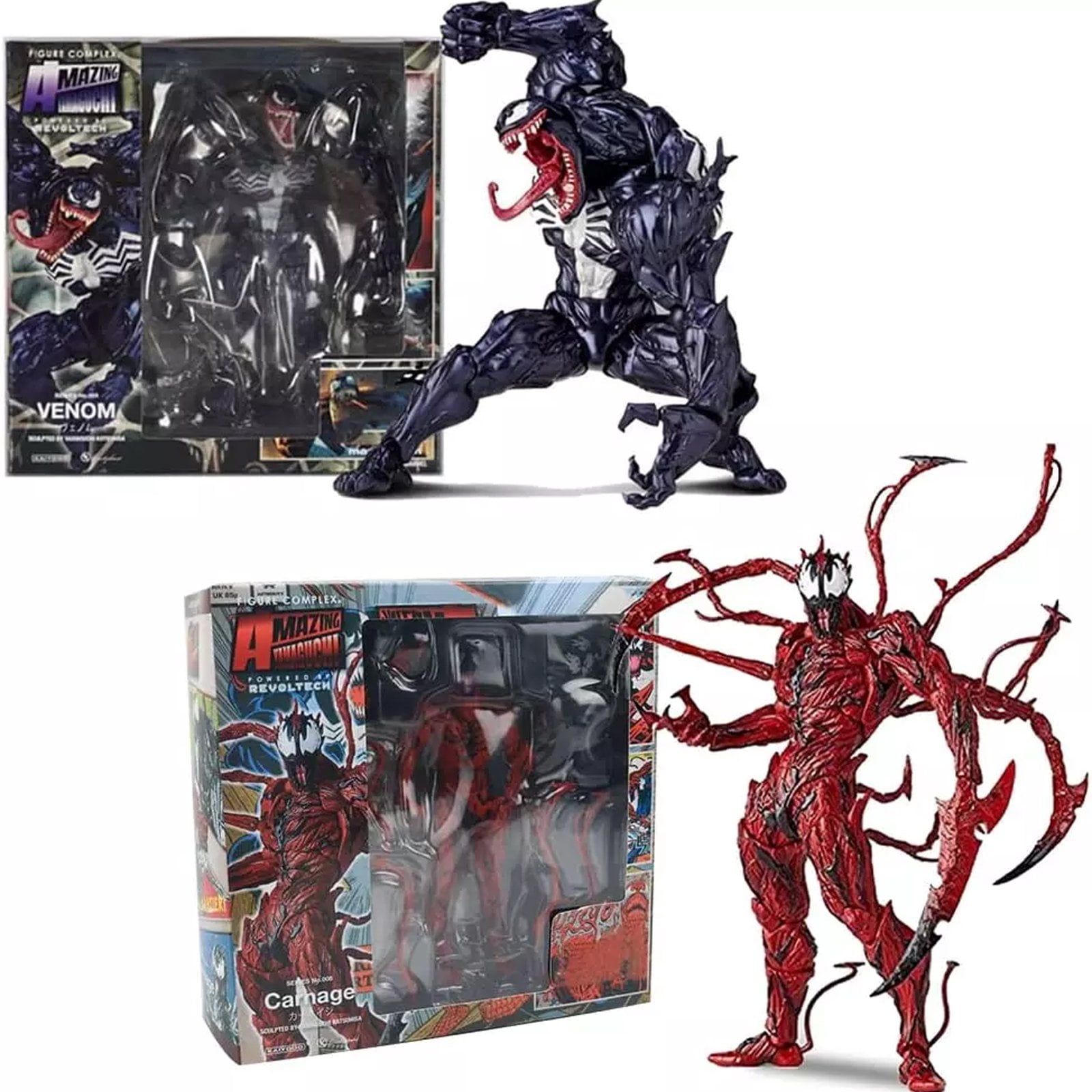 Venom And Carnage Action Figures