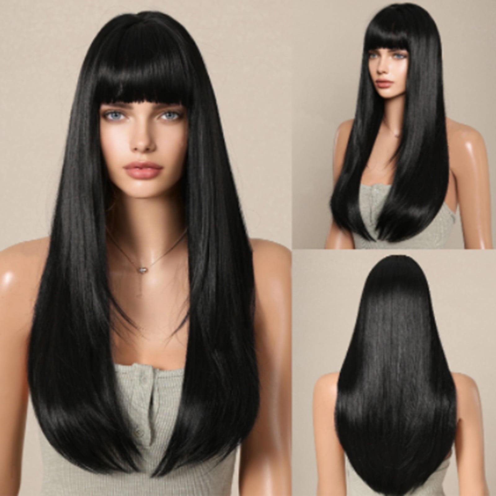 Trending Makeup Products 2024 Wig Female Long Hair European And ...
