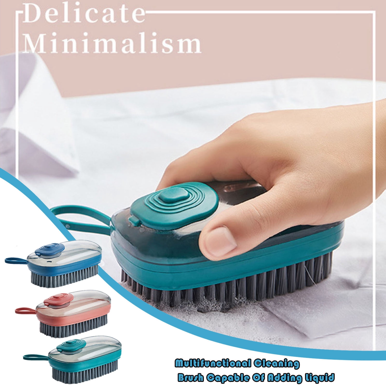 Trending Now, Household Soft Laundry Brush, Automatic Liquid Addition ...