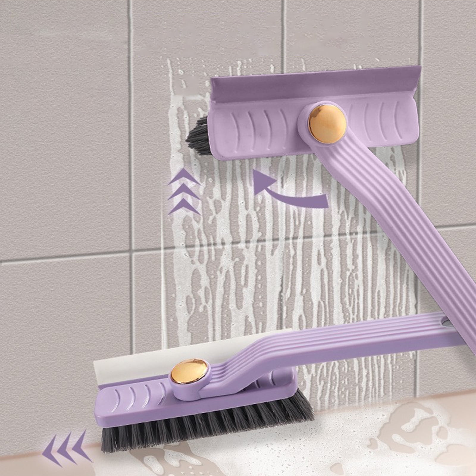 Trending Now, Rotating Multi-tool Bathroom Floor Brush, Slot Edge ...