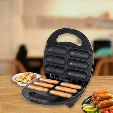 Brentwood Home Cooking Nonstick 6 Mini Corn Dog Maker Hot Dog Grilling ...