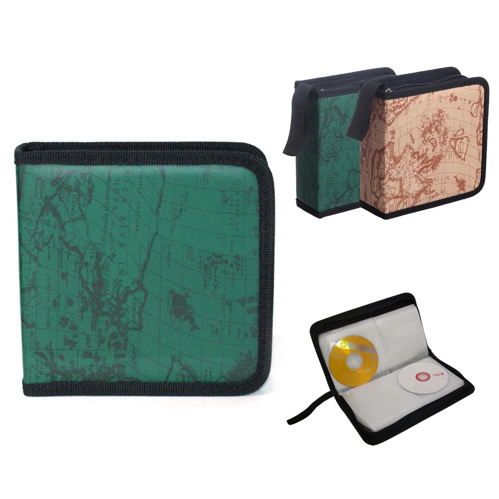 Trending Right Now, 40CD DVD Disc Organizer, Storage Box, Portable ...