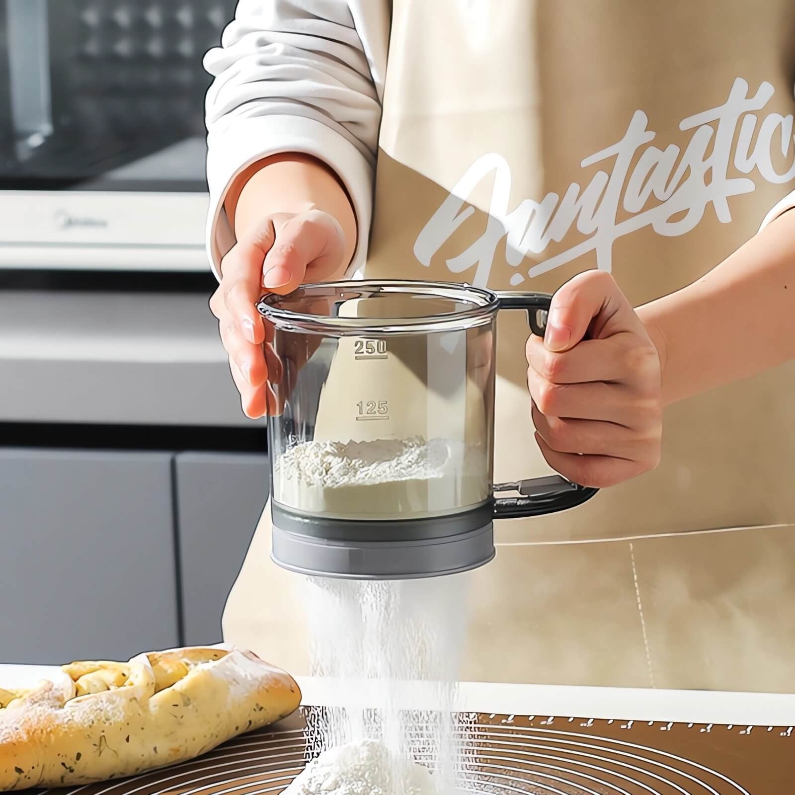 Trending Right Now, Stainless Steel Flour Sieve, Handheld Semi ...