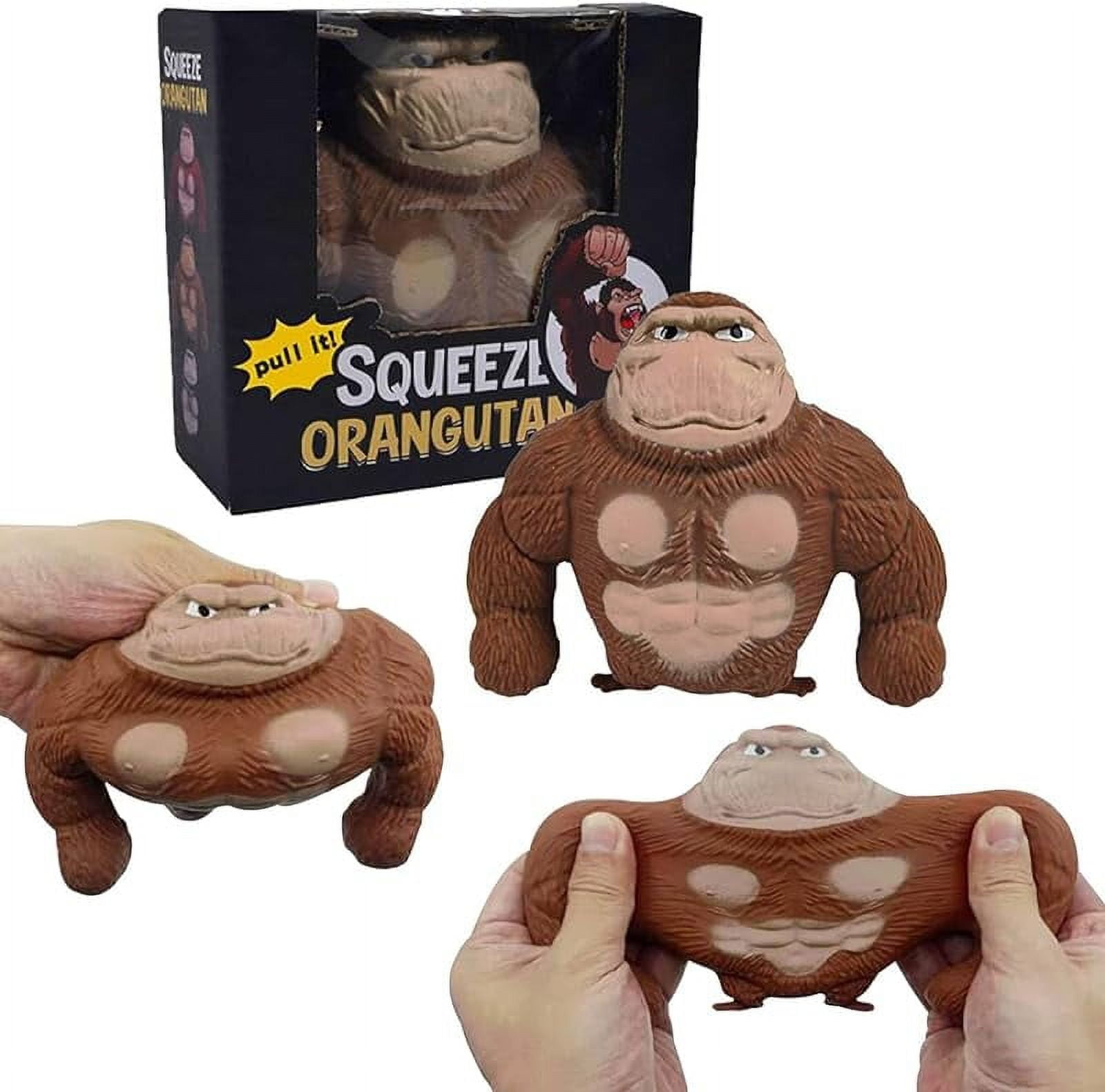 Trending Stretchy Monkey Toy, Stretch Gorilla Toy, Kids Adult Stress ...