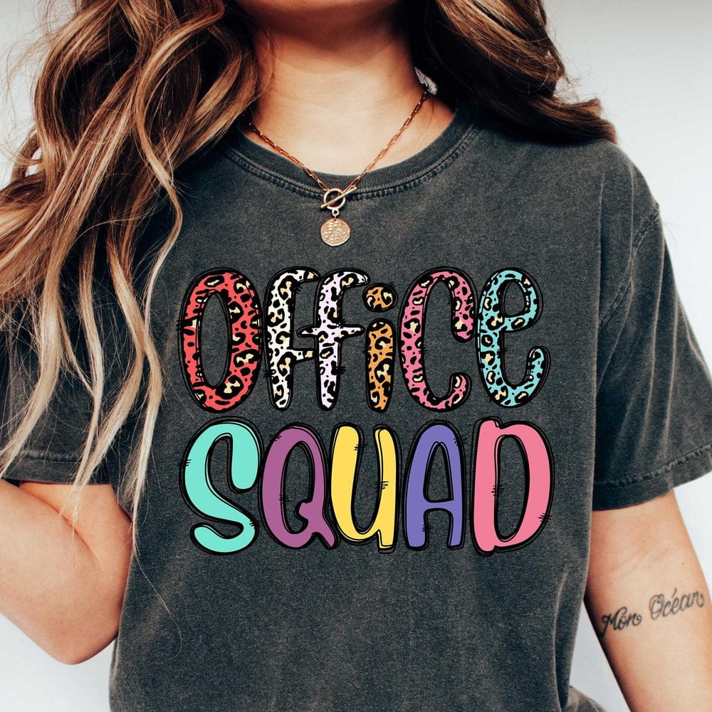 Trending Tee With Office Squad T Shirt, Office Shirt, Secretary Shirt ...