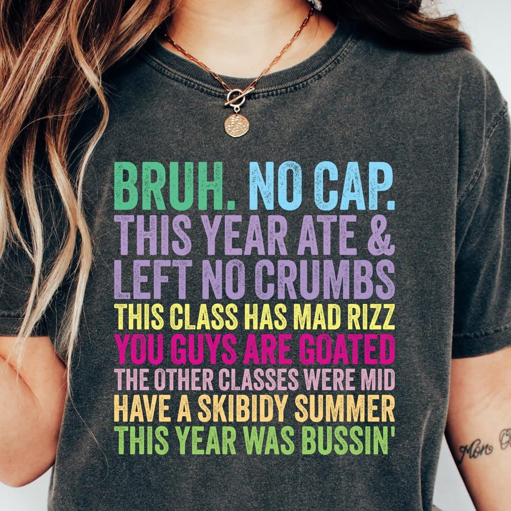 Trending Tee With Teachers Last Day Of School T Shirt Gen A Slang ...