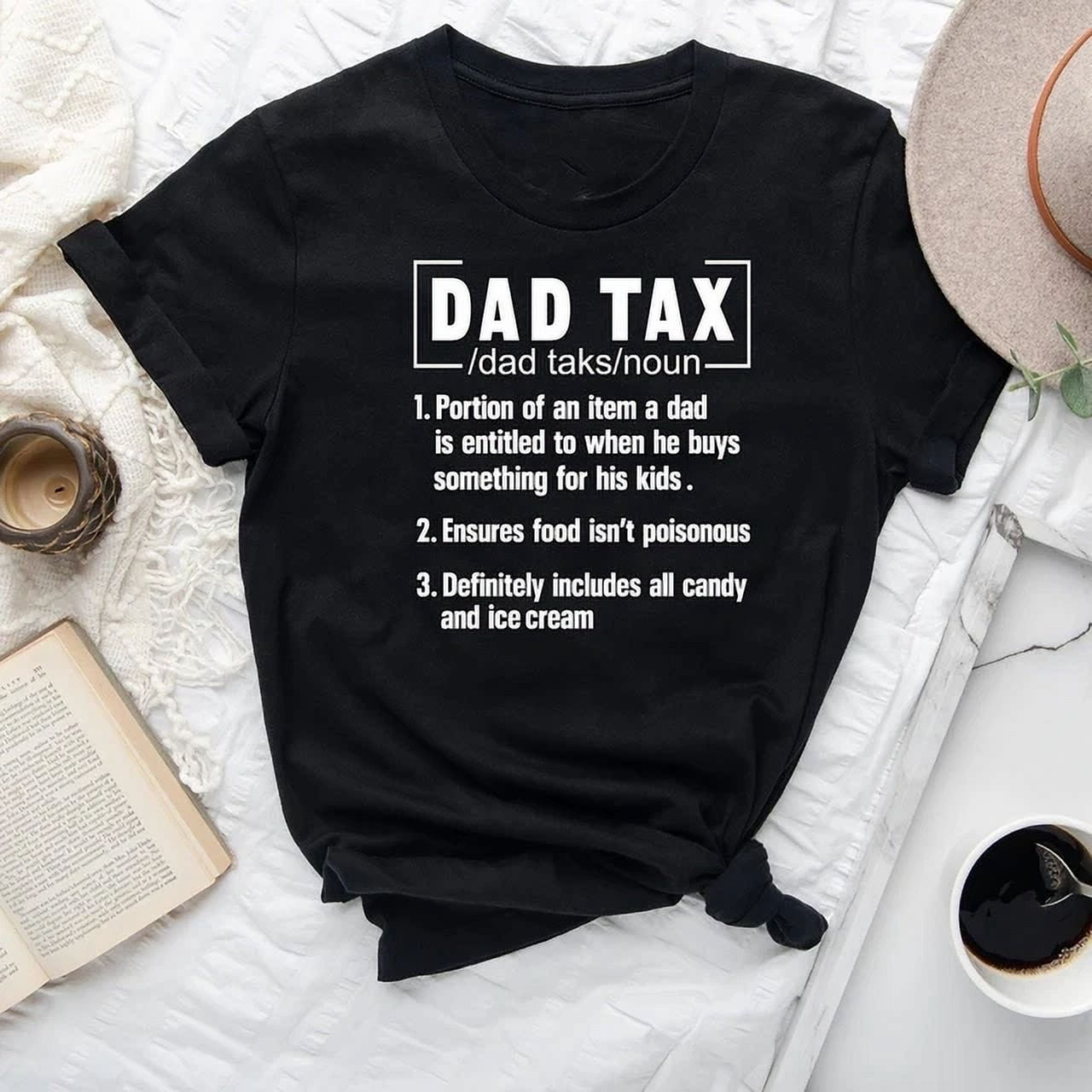 Trending Tee With Dad Tax Tshirt, Dad Fathers Day Shirt, Dad Definition ...