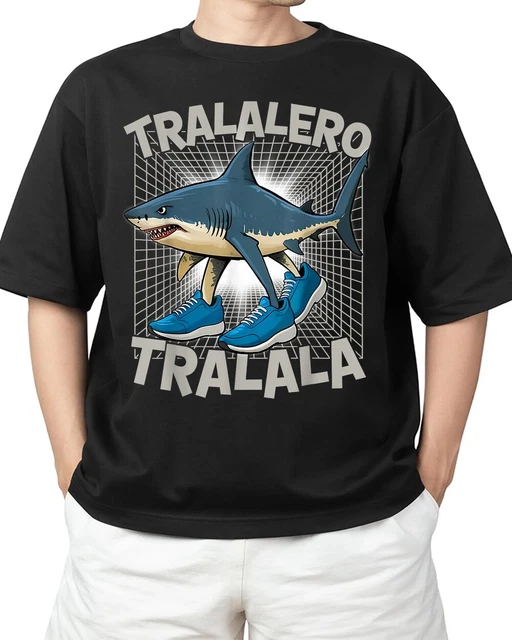 Trending Tee With Tralalero -Tralala Italian-Brainrot Gen Z T-Shirt ...