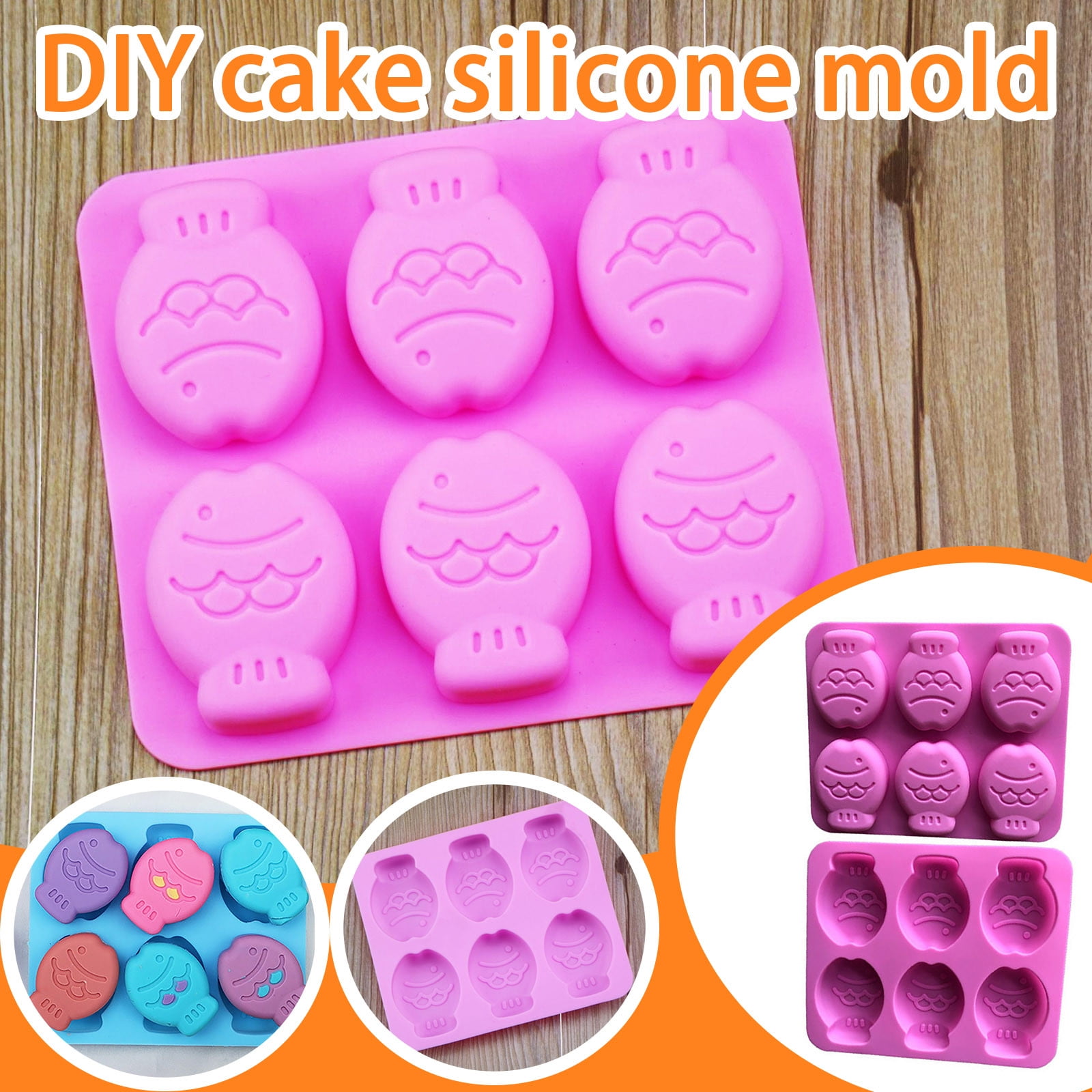 Trending, Topliu 6 Piece Fish Series Cake Utensils Set, Baking Decor ...