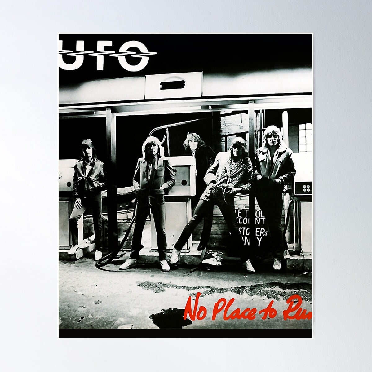 Trending Ufo Band Logo Poster Wall Art, Modern Wall Decor For Living ...
