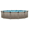 Trendium Metal-Walled Above Ground Pool Round 52” 52” - Walmart.com