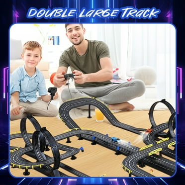Tracer Racers 2.4 GHz Radio Control Remote Slot-less, Cordless Racing ...